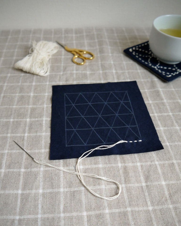Sashiko Tutorial – Saké Puppets